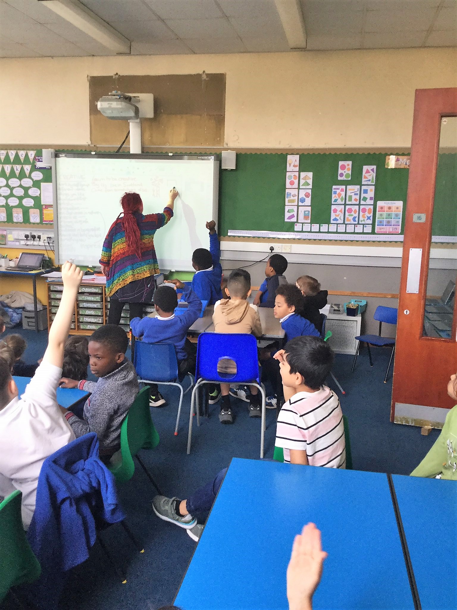 STORY CREATION WORKSHOPS AT GILCOMSTOUN PRIMARY SCHOOL – Pauline ...